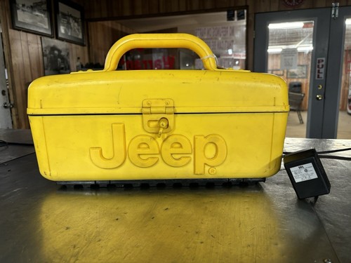 Jeep Telemania Portable Stereo CD/AM FM Radio/Cassette Player Boombox ...