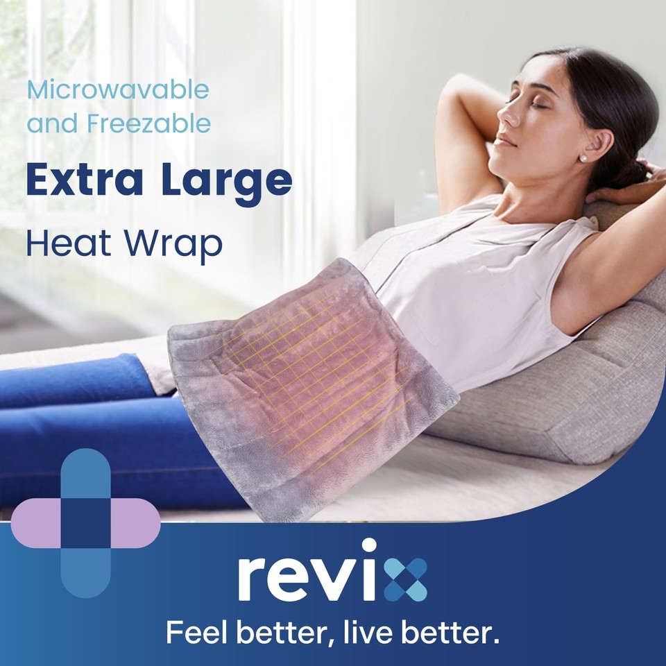 Extra Large Microwave Heating Pad for Back with Moist Heat ...