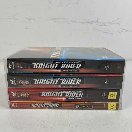 Knight Rider DVD Season 1,2,4 Region 4 David Hasselhoff 5050582367096 ...