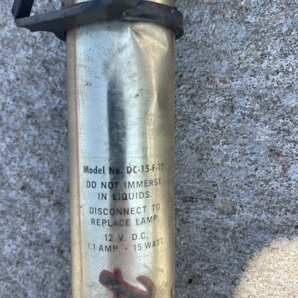 Mac tools fluorescent Mac Utility work light DC-15-F-12 Tested Works ...