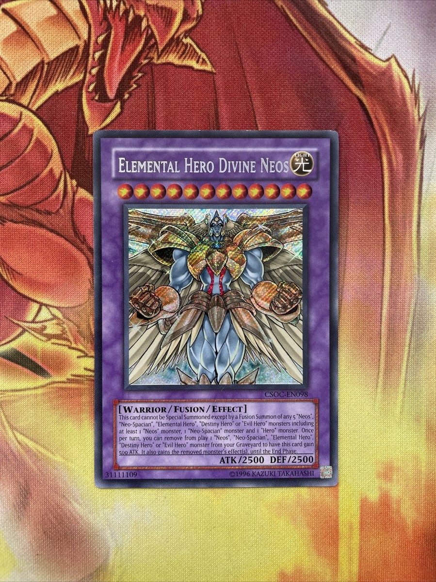 Elemental Hero Divine Cosmic Neos Amazon.com: Yu Gi Oh! Elemental