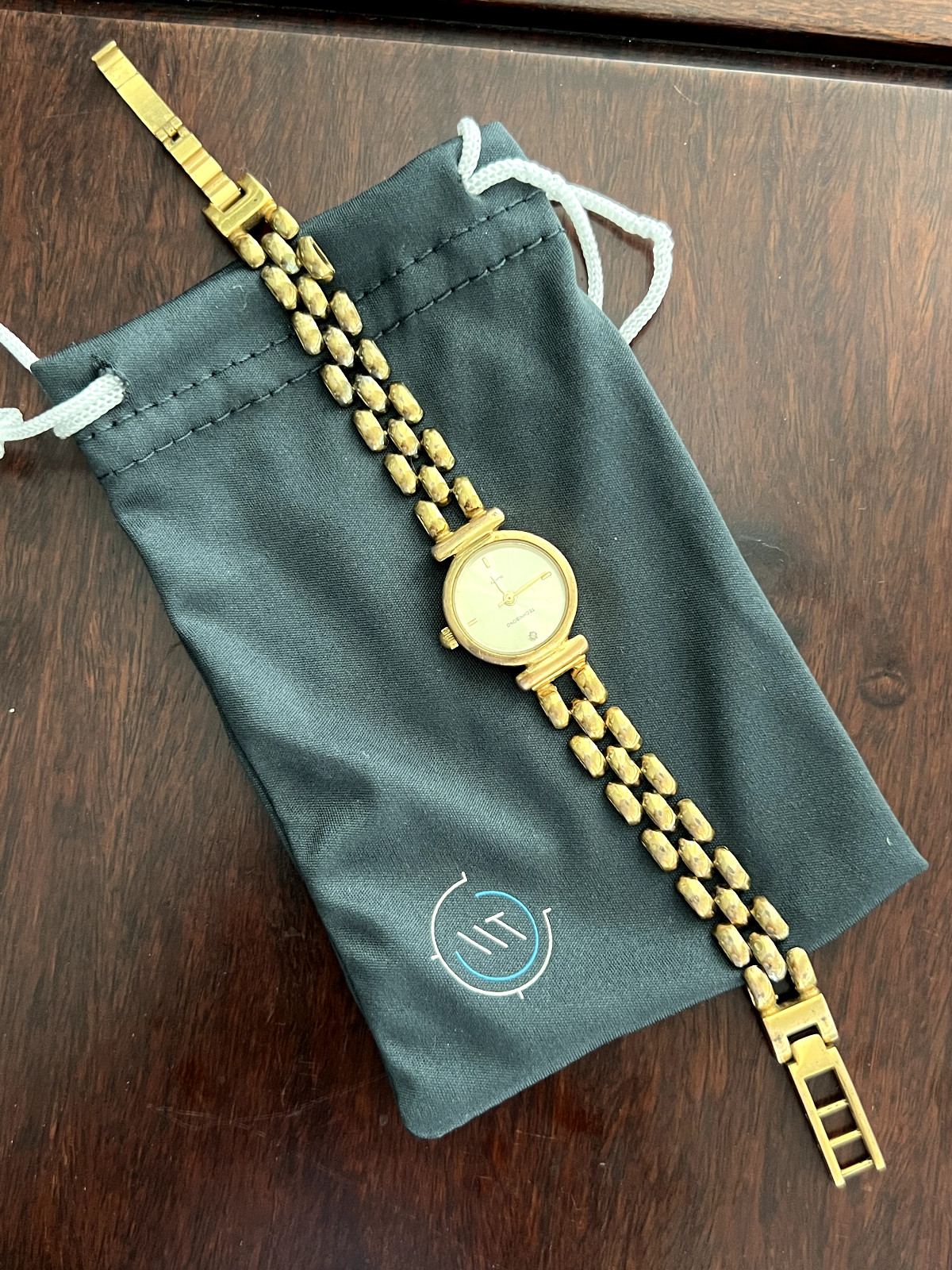 Vintage TECHNIBOND Woman' Watch Gold-Tone Over Sterli… - Gem