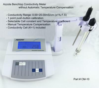 Azzota® BENCHTOP CONDUCTIVITY METER | eBay