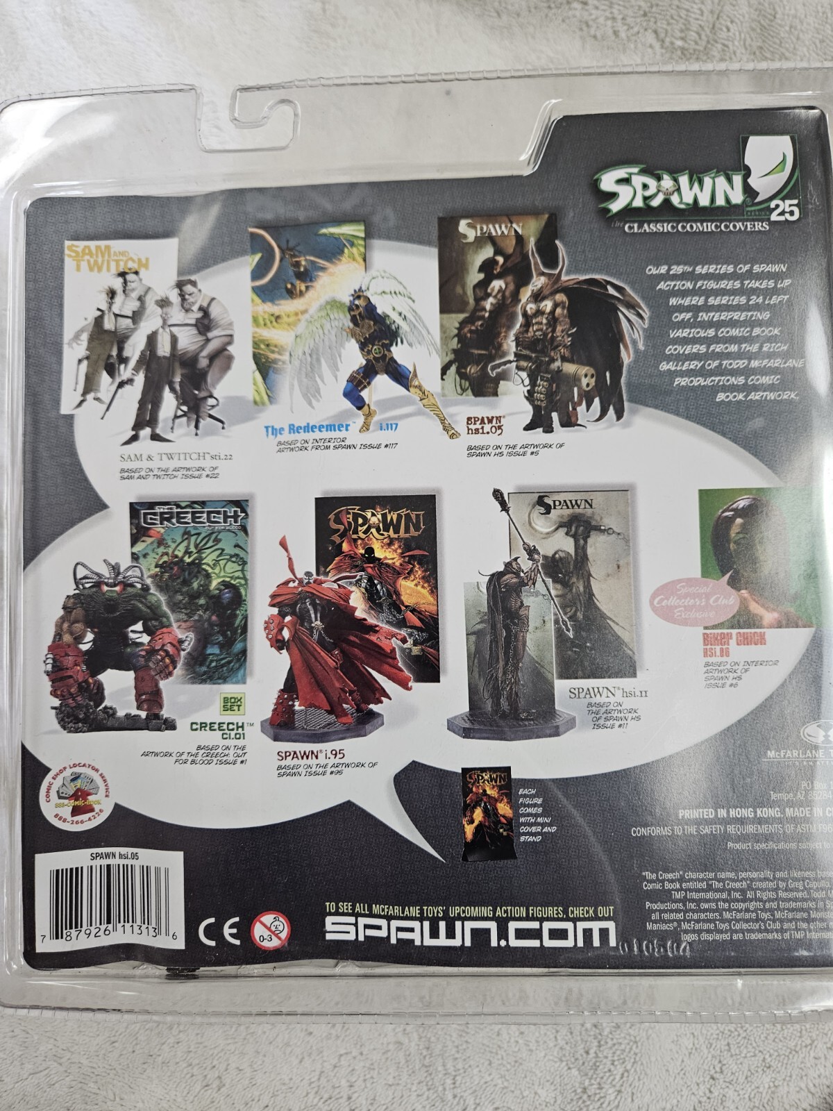 Spawn Series 25 Classic Comic Covers - HellSpawn 2 hsi.05 (McFarlane Toys, 2004) | eBay
