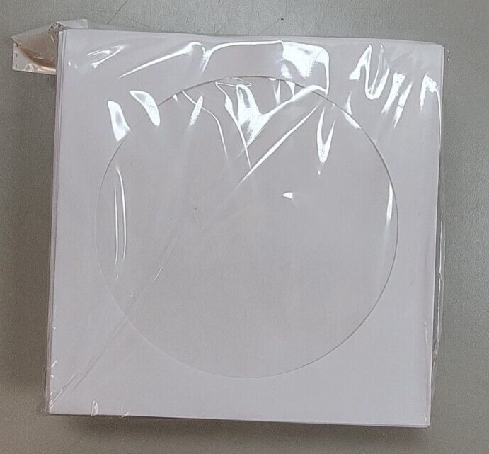 1000 100GRAM PREMIUM CD / DVD PAPER SLEEVES WITH WINDOW, NO FLAP PSP11 ...