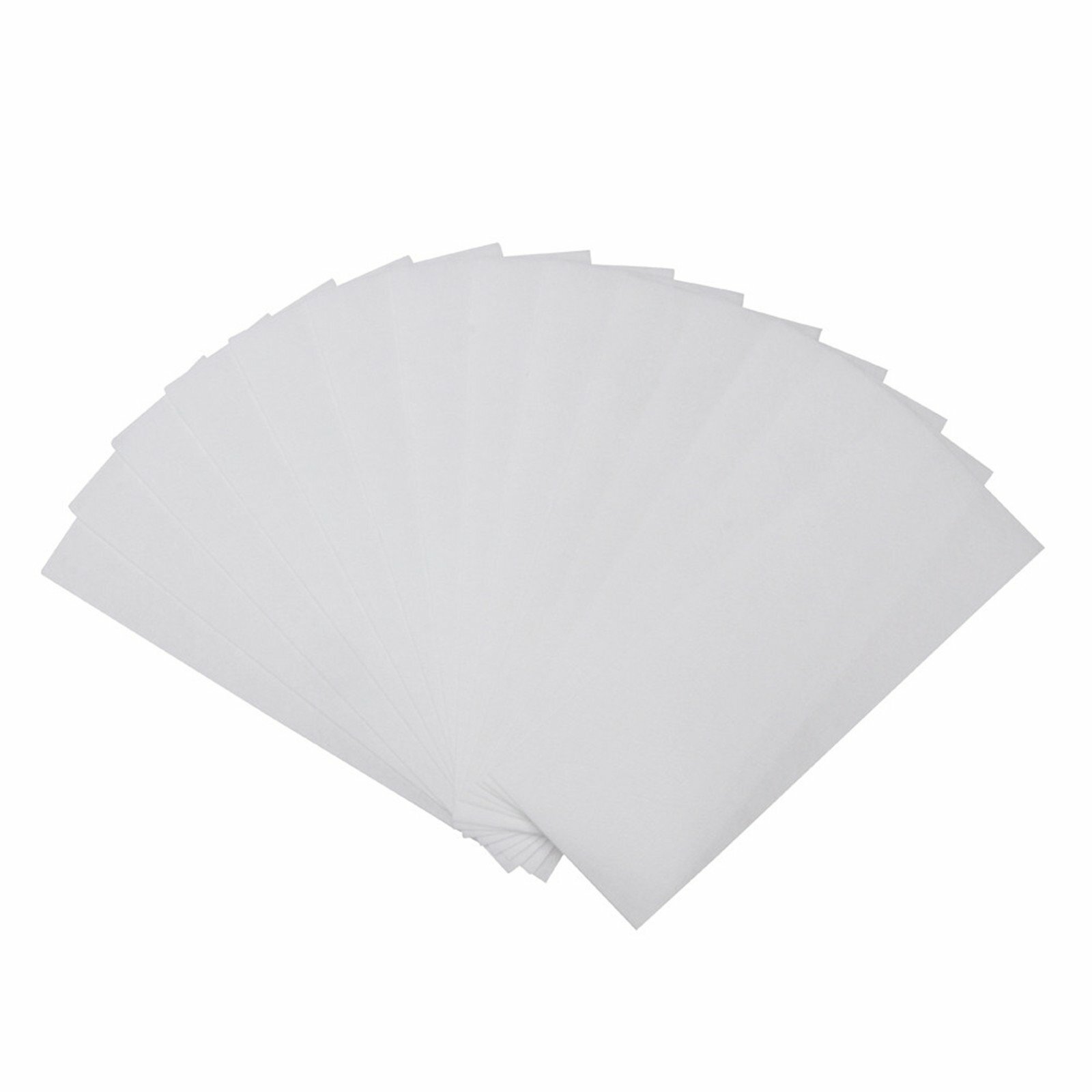 100Pcs Pre-Cut Strips Pack Non Woven Disposable 70gsm Wax Waxing Papers ...