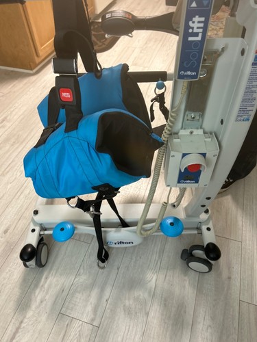 sololift, This is a Rifton solo lift for an injured person learning how ...