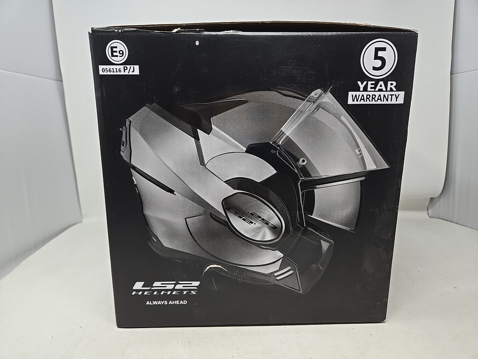 LS2 Helmets Valiant II Modular Motorcycle Helmet FF3992 Like New in Box ...
