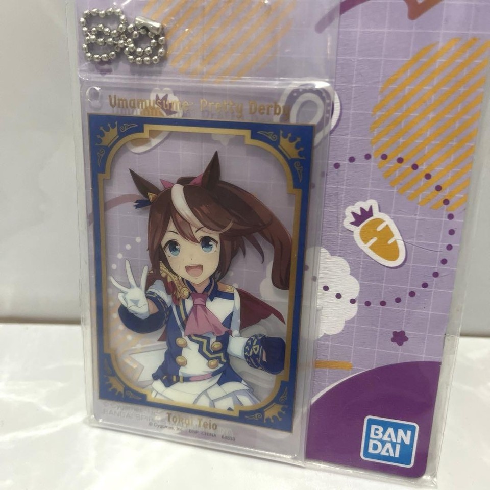 Uma Musume 10Th Edition Ichibankuji H Prize Clear Twin Card Charm Tokai ...