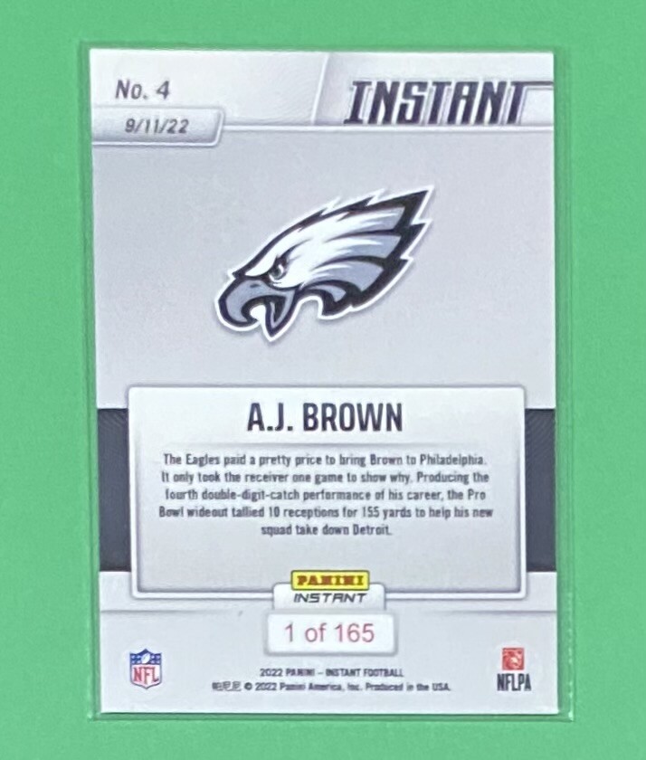 2022 Panini Instant Football - NFL BASE / ROOKIE CARD SP - Pick A Card ...