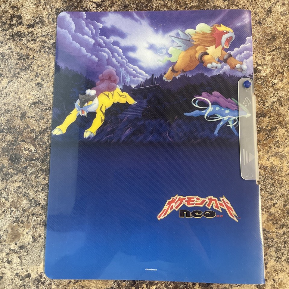 Neo Revelation Premium File 3 Binder Promo Japanese Pokemon Cards No ...