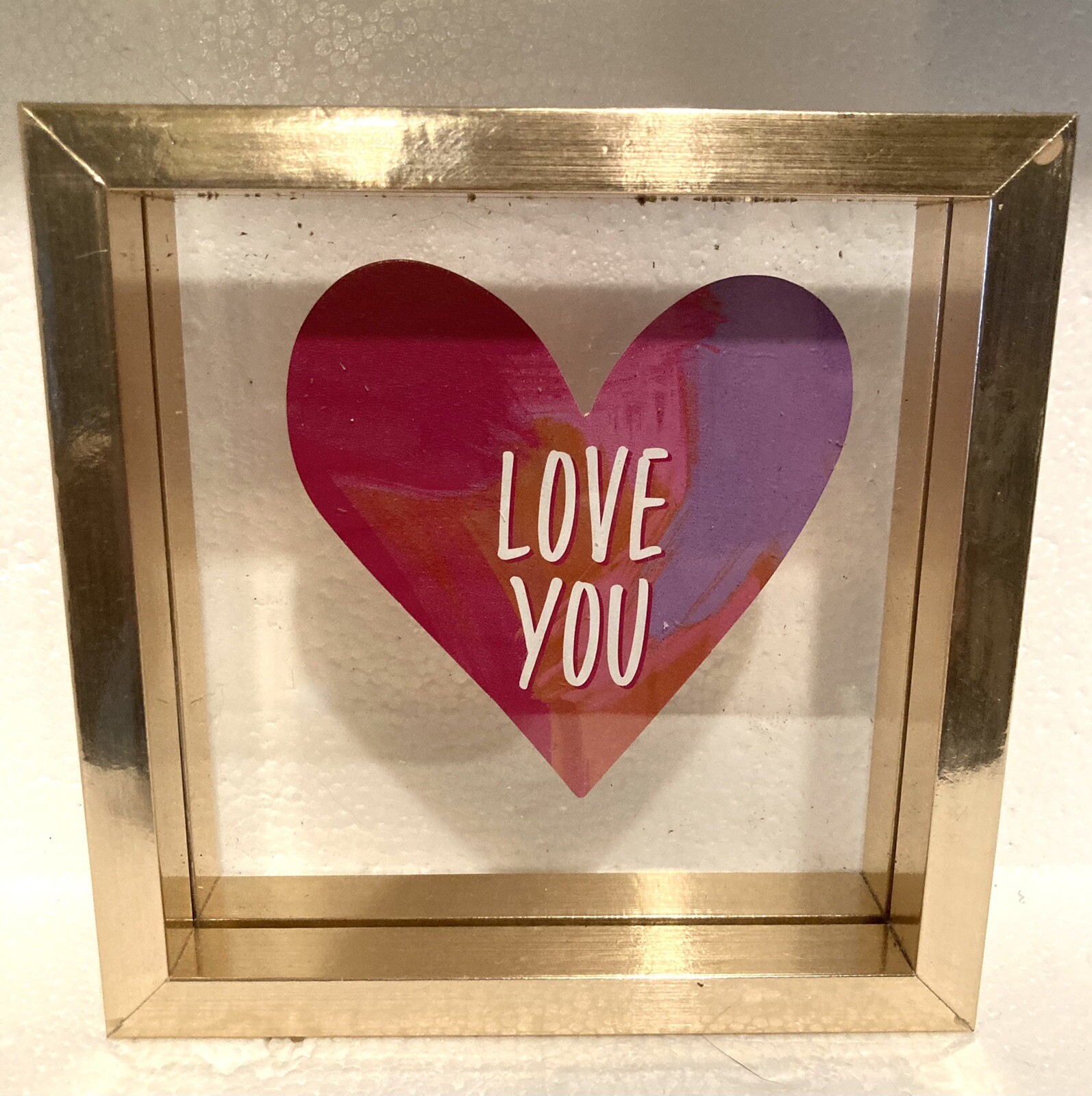 LOVE YOU HEART PICTURE FRAME LOVE DECORATION new | eBay