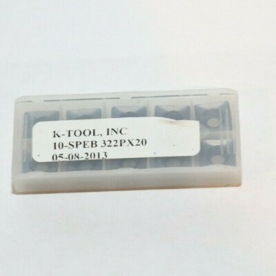 SPEB 322 P X20 K-TOOL *** 10 INSERTS *** FACTORY PACK *** | eBay