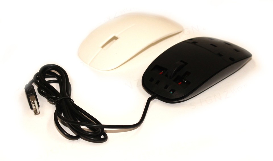 Wired PC Mouse for 3D Sublimation Heat Press Laptop Custom Design Red ...