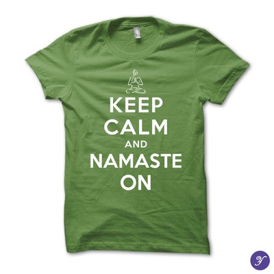 Keep Calm and Namaste On - namaste, yoga, karma, work out, gym ...