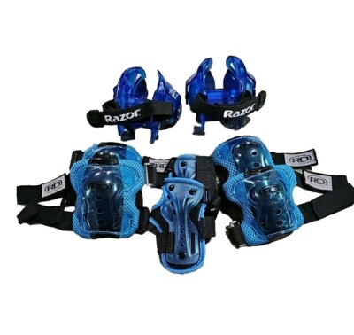 Razor Jetts DLX Heel Wheels Roller Shoe Skates For Kids Elbow Knee ...