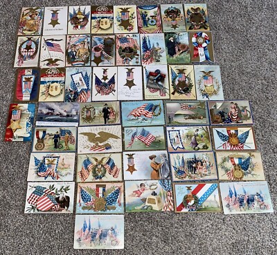 46 different GAR Civil War Themed Colorful Old Glory PATRIOTIC ...