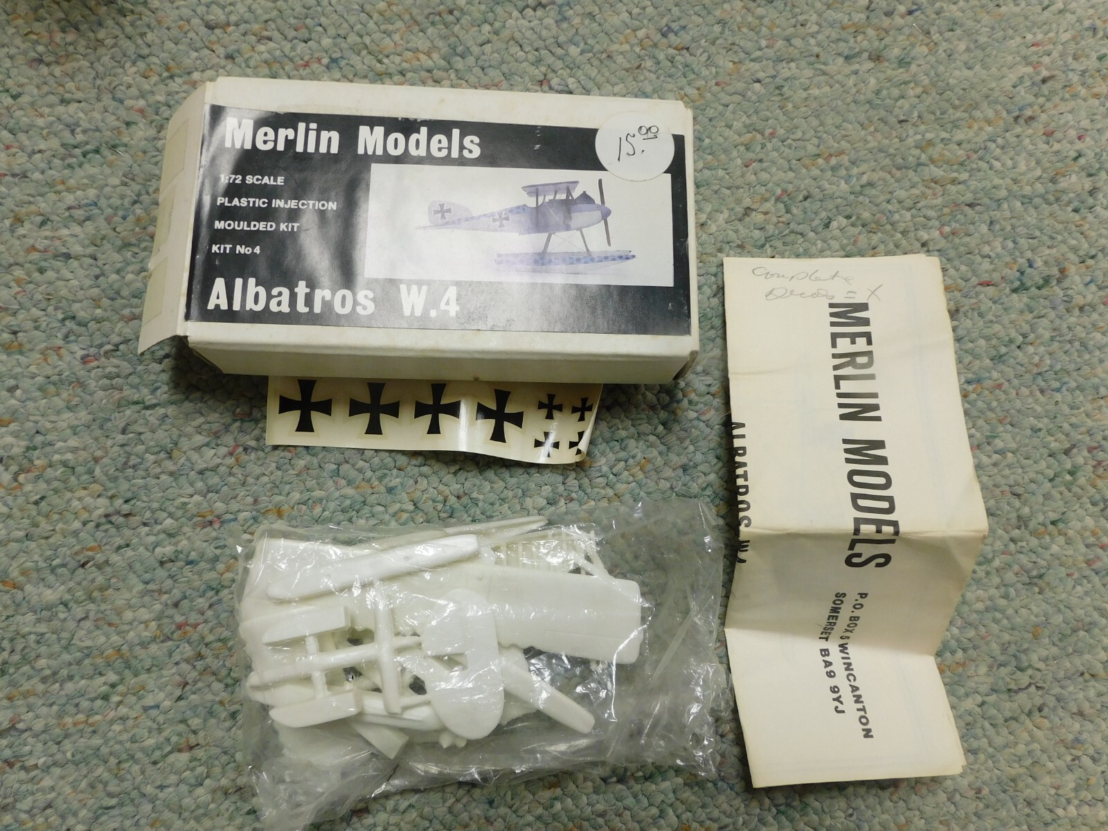 Merlin Models 1/72 Sopwith 1 1/2 Strutter | eBay