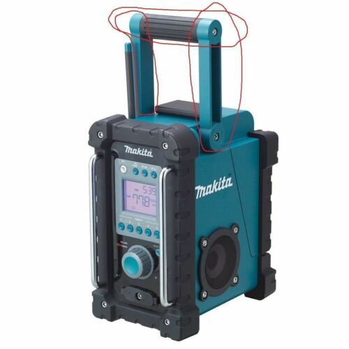 Makita BMR100 BMR101 Radio Replacement Handles and Black Grip Handle ...