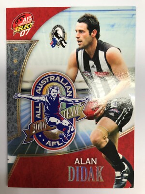 2007 SELECT AFL ALL AUSTRALIAN TEAM CARD TEAM SET-COLLINGWOOD AA10 ALAN ...