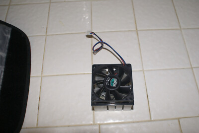 Cooler Master Socket A/462 3pin Dual Ball Bearing Fan CPU Cooler | eBay