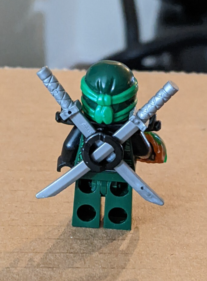 LEGO Ninjago LLOYD Hands of Time Minifig with TIME BLADE Weapon ...
