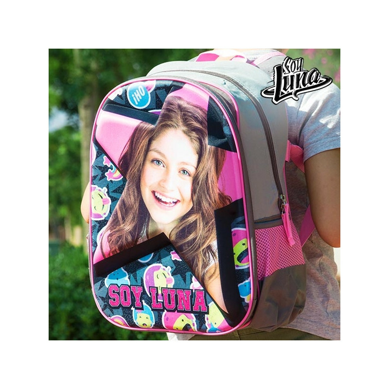 Soy Luna Large 3D School Backpack 40cm (16") X 33cm (13") | eBay