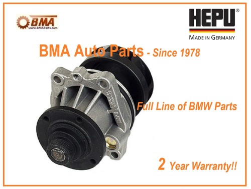BMW E39 E46 X5 X3 E36 E34 323 325 330 525 X3 Z4 WATER PUMP HEPU OEM ...