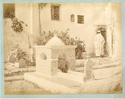 Algeria, sidi marabout and graveyard vintage albumen print Abderahman ...
