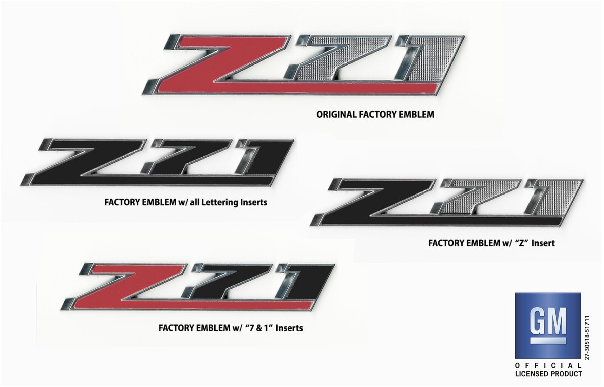 Z71 Emblem 2018-2019 Chevrolet Colorado s - Free Shipping | Auto Body ...