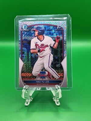 2023 Bowman Chrome Hao Yu Lee Mega Box Mojo Refractor | eBay