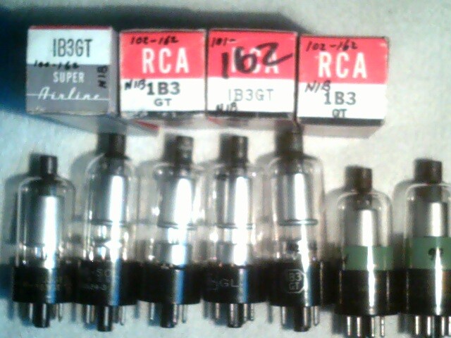 Vacuum Tube lot of 11ea 1B3 4NIB tstd VG amp radio amplifier ham | eBay