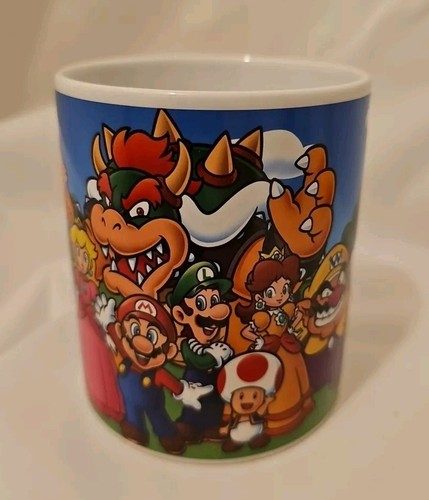 Nintendo Super Mario World Characters Coffee Mug Luigi Yoshi Peach ...