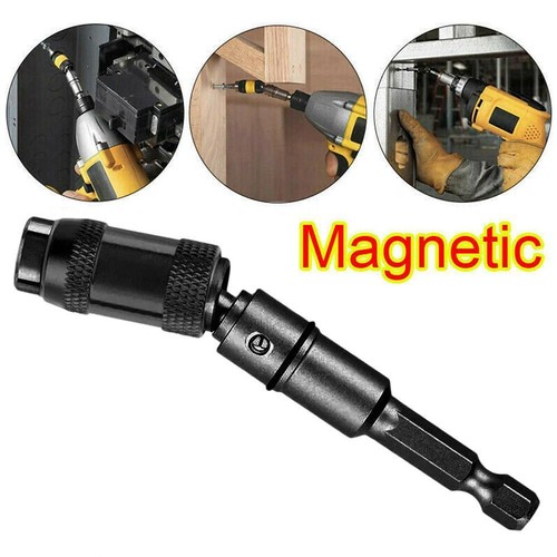 Magnetic Pivot Drill Bit Holder Steel Impact Pivoting Swivel Screw 2023 ...
