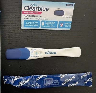 Clearblue Rapid Detection Pregnancy Test - Positive Result 633472322587 ...