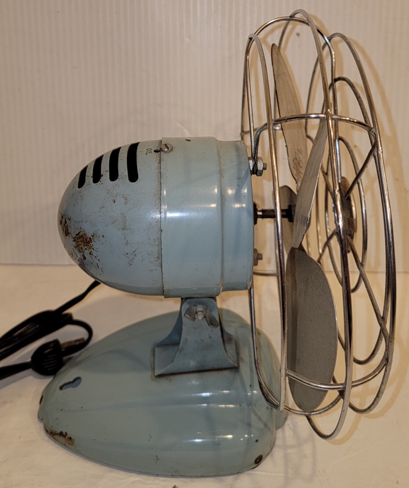 Western Auto Supply Co. Wizard 8" Electric Desk Fan 6JC2000 (Vintage ...