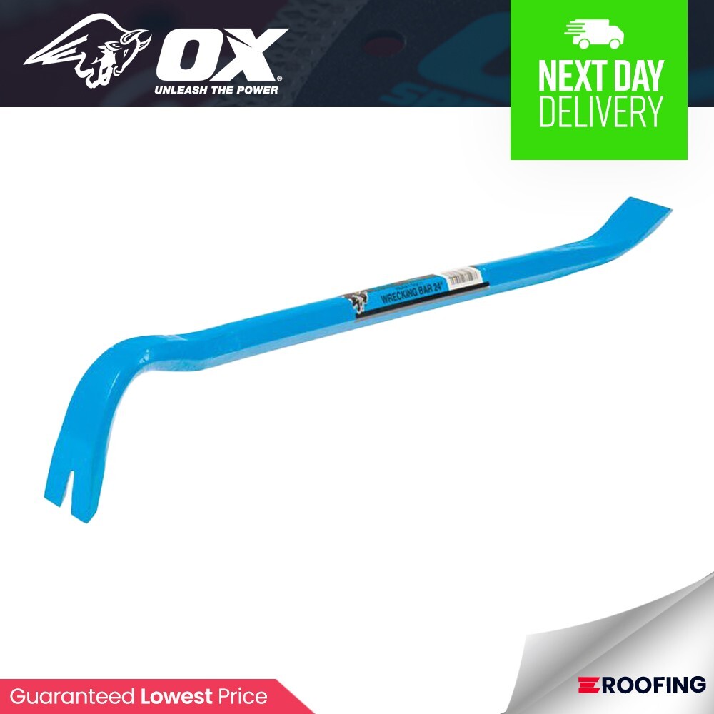 OX P083524 Pro Heavy Duty Wrecking Crow Bar 24" for sale online | eBay UK