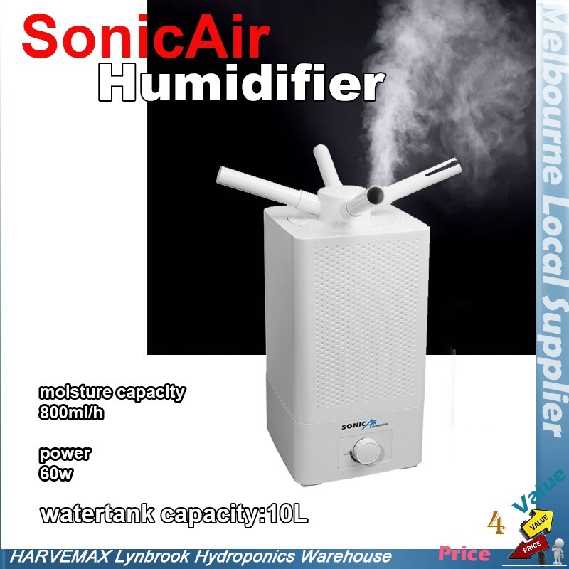 SonicAir Humidifier 10L White Improving Environments Increasing Yields ...