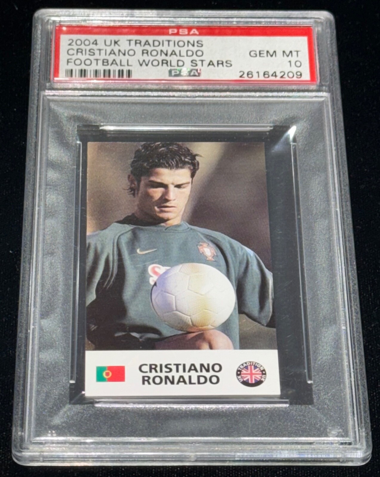 Cristiano Ronaldo 2004 UK Traditions Football World Stars Rookie Card ...