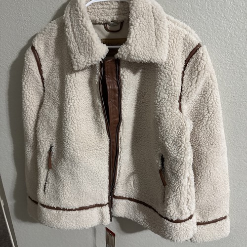 BEARPAW Ladies' Moto Shearling Jacket Size M | eBay