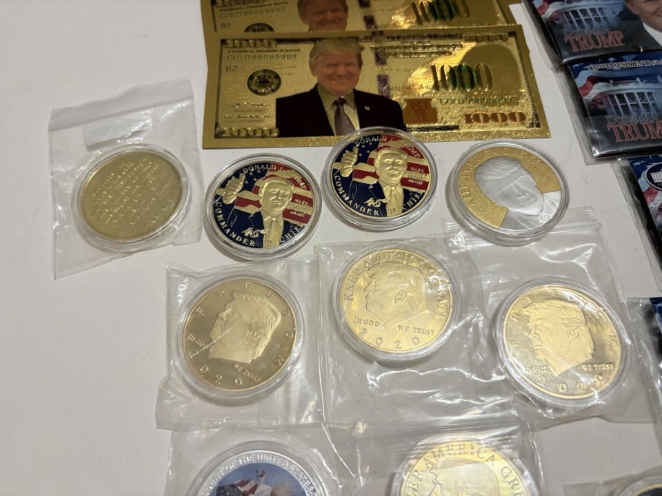 President TRUMP 2020 Republican Medallion Coin Tokens Estate Lot | eBay