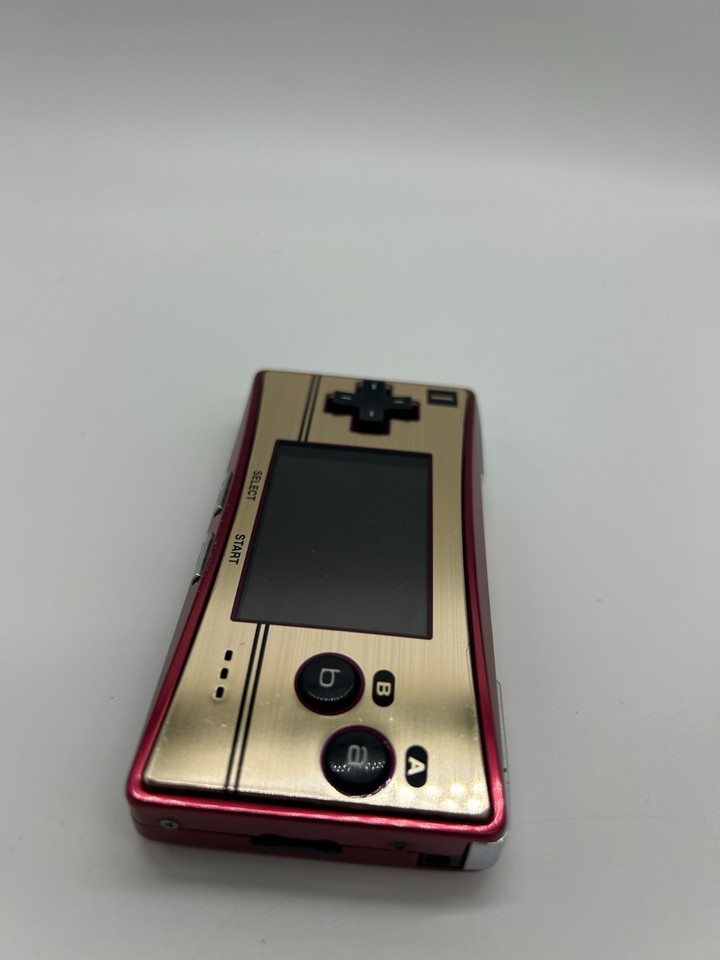 Nintendo Gameboy Micro Famicom Model 20th Anniversary Edition Console ...
