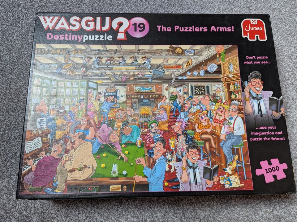 Wasgij 1000 Piece Jigsaw Destiny 19 The Puzzlers Arms | eBay
