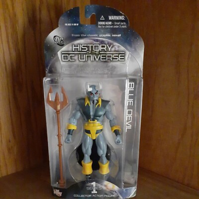 DC Direct History of the DC Universe Blue Devil Series 1 Collector ...