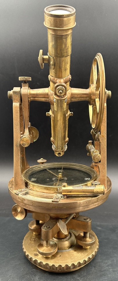 Vintage Lietz Surveying Engineer Transit Theodolite Instrument San ...