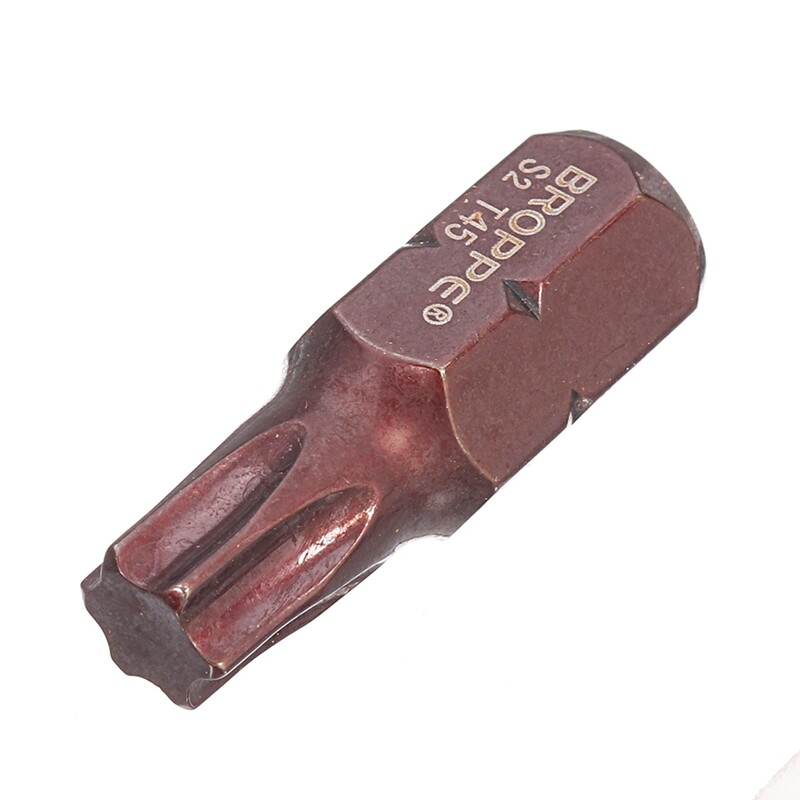 7Pcs T20-55 Torx Screwdriver Bit S2 Steel 10mm Hex for Screwdriver T2 ...