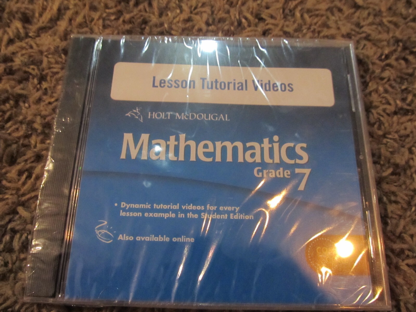 Holt McDougal MATHEMATICS MATH Grade 7 LESSON TUTORIAL VIDEOS DVD rom NEW CC | eBay