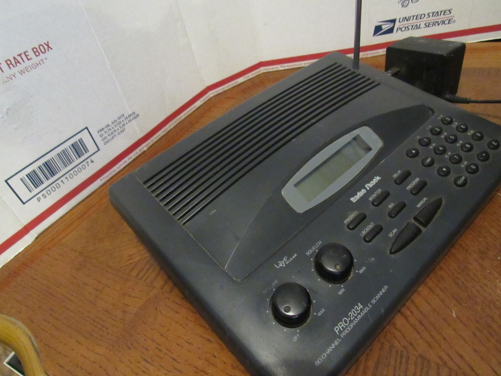 Radio Shack Pro 2034 Programmable 60 Channel Police Fire Weather ...