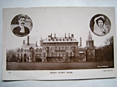 Postcard. MOUNT STUART HOUSE. Isle of Bute. R.P. Used. VG. | eBay