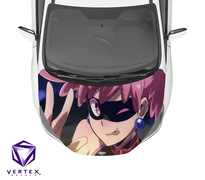 Kazuho Haneyama MHA My Hero Academia Anime Hood Wrap Vinyl Decal 50"X60 ...